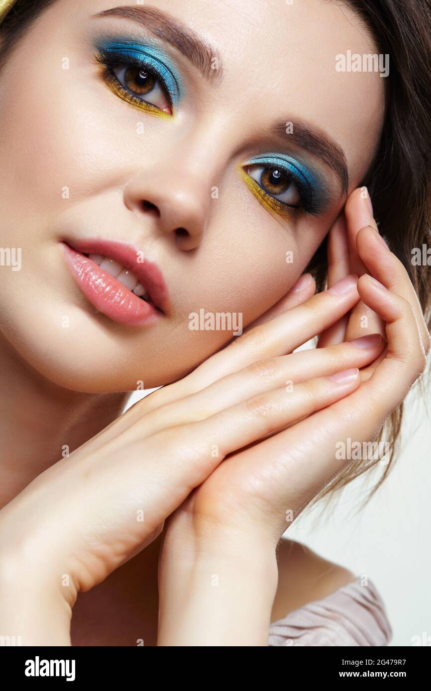 Beautiful female model hands closeup hi-res stock photography and ...