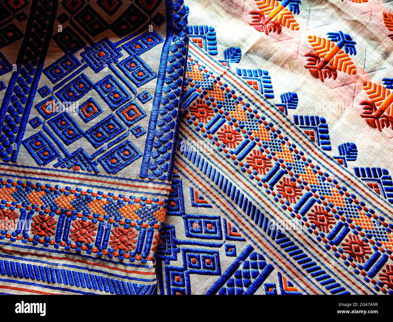 tribal pattern or ethnic pattern is used for assam motif design or muga ...