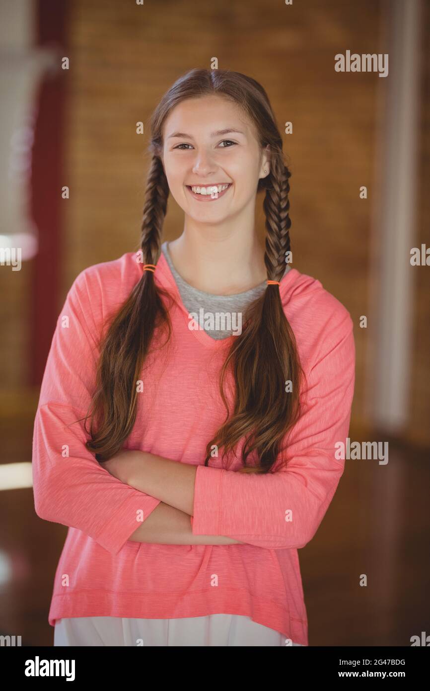 School girl plaits hi-res stock photography and images - Alamy