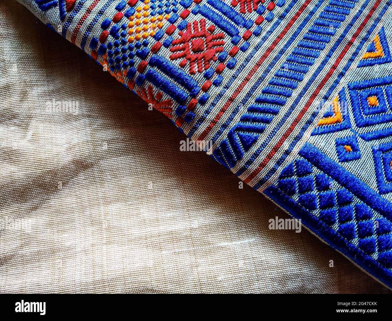tribal pattern or ethnic pattern is used for assam motif design or muga ...
