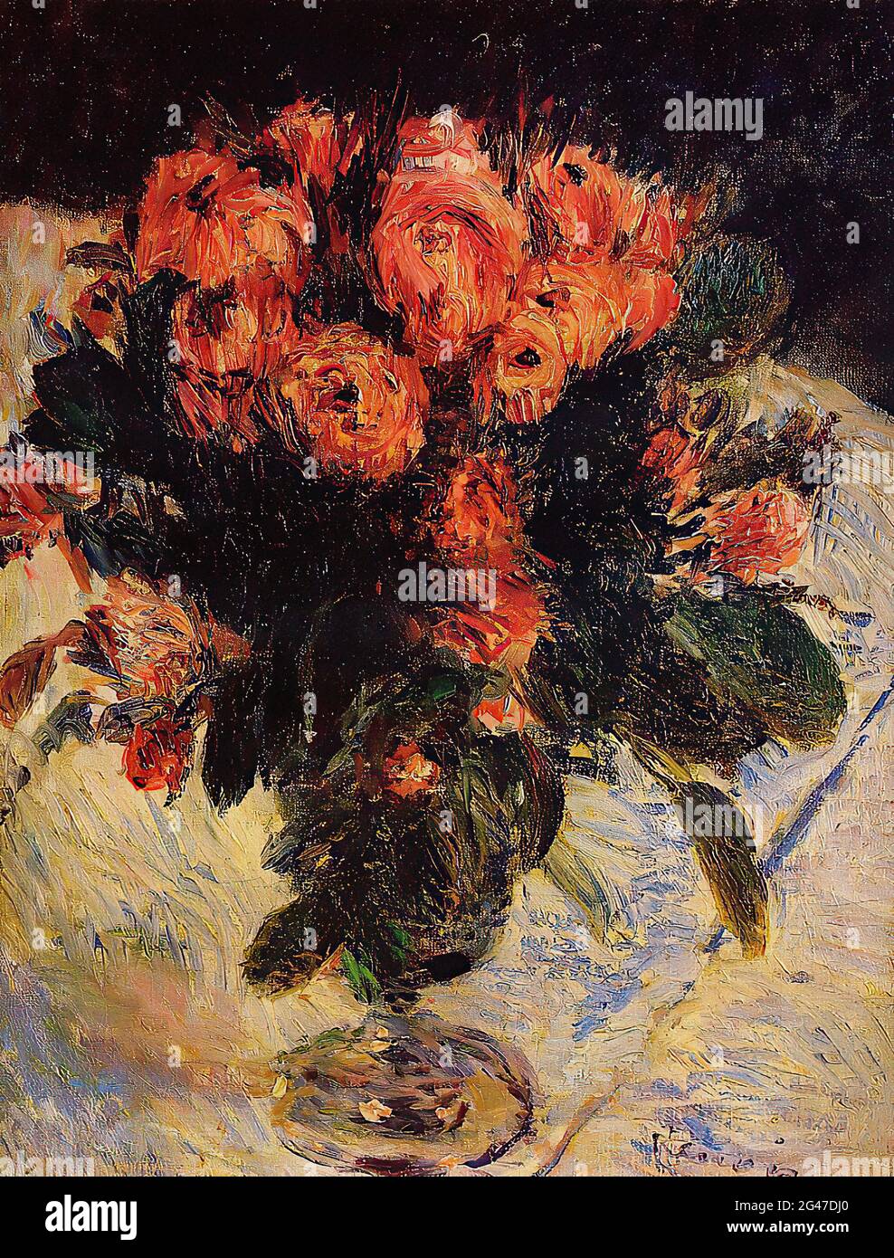 Pierre auguste renoir, roses hi-res stock photography and images - Alamy