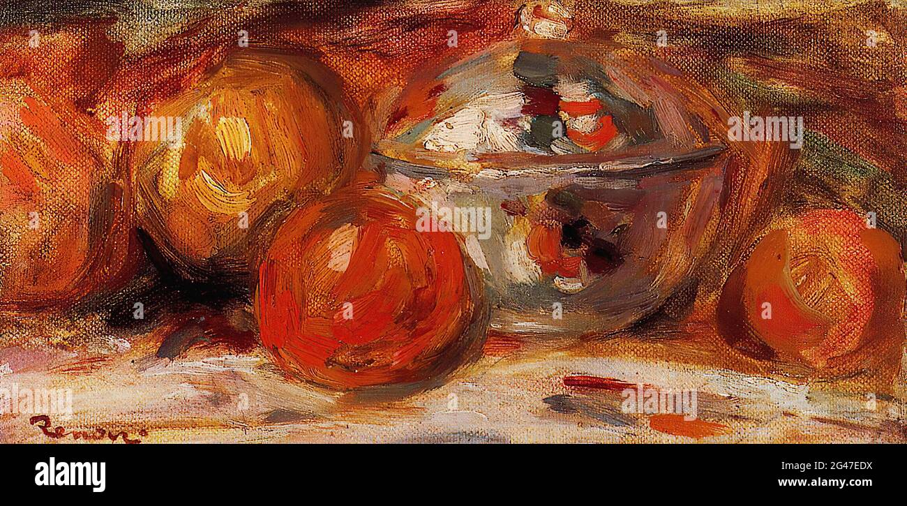 Pierre-Auguste Renoir - Still Life 2 Stock Photo - Alamy
