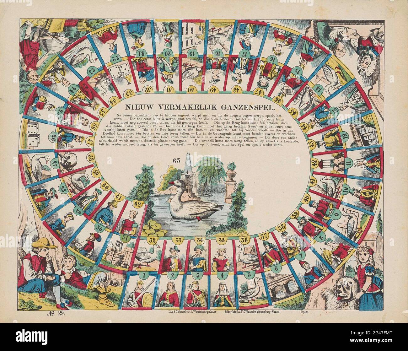 Children playing with goose hi-res stock photography and images - Alamy