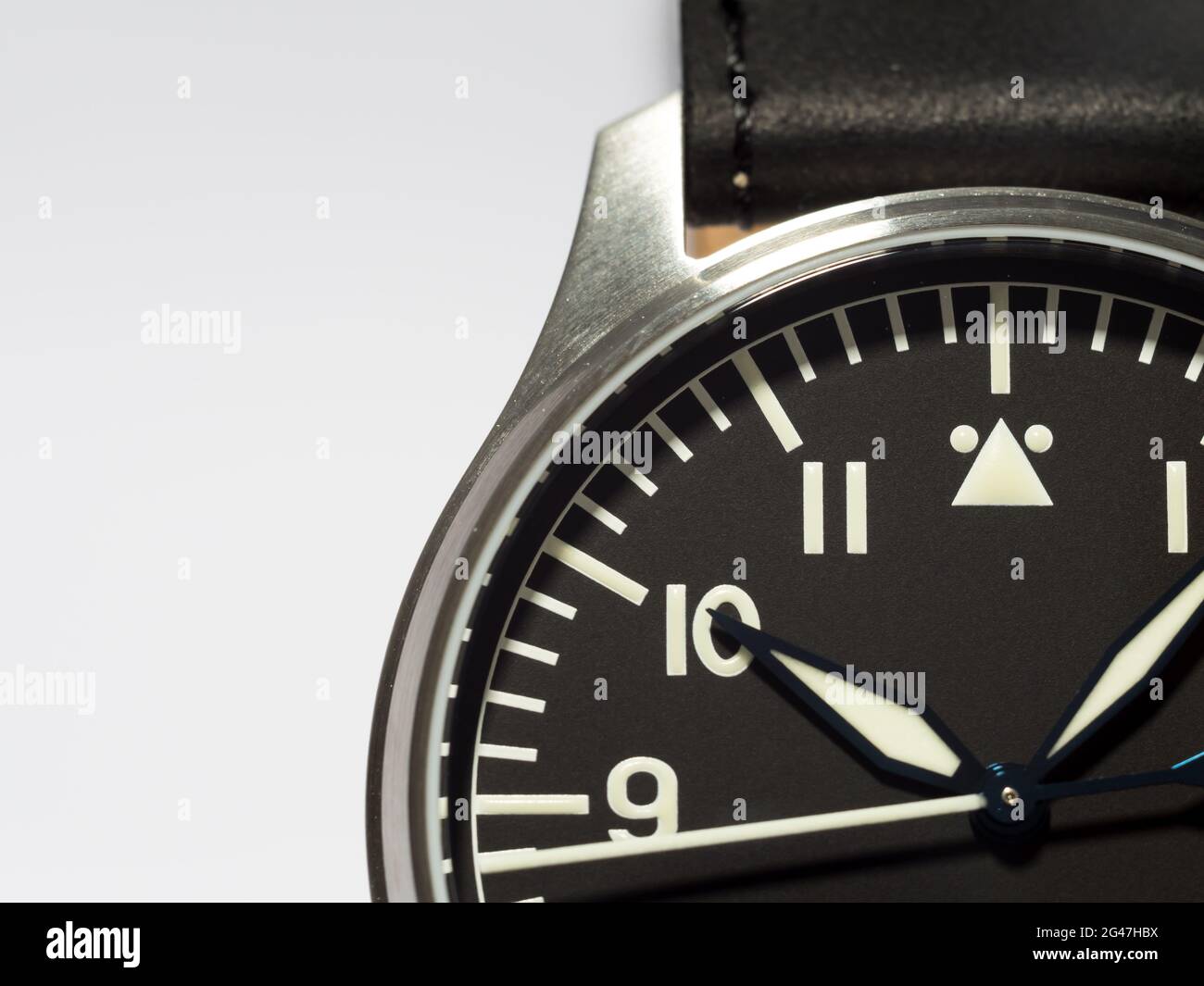 BANGKOK - JULY 22: Stowa pilot type, old fashion style watch is classic ...