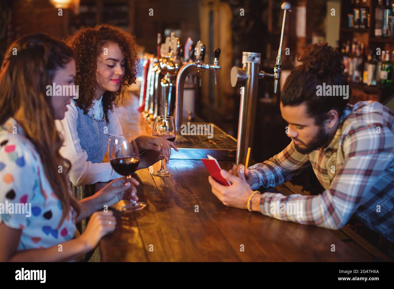 Bartender Taking Order High Resolution Stock Photography and Images - Alamy