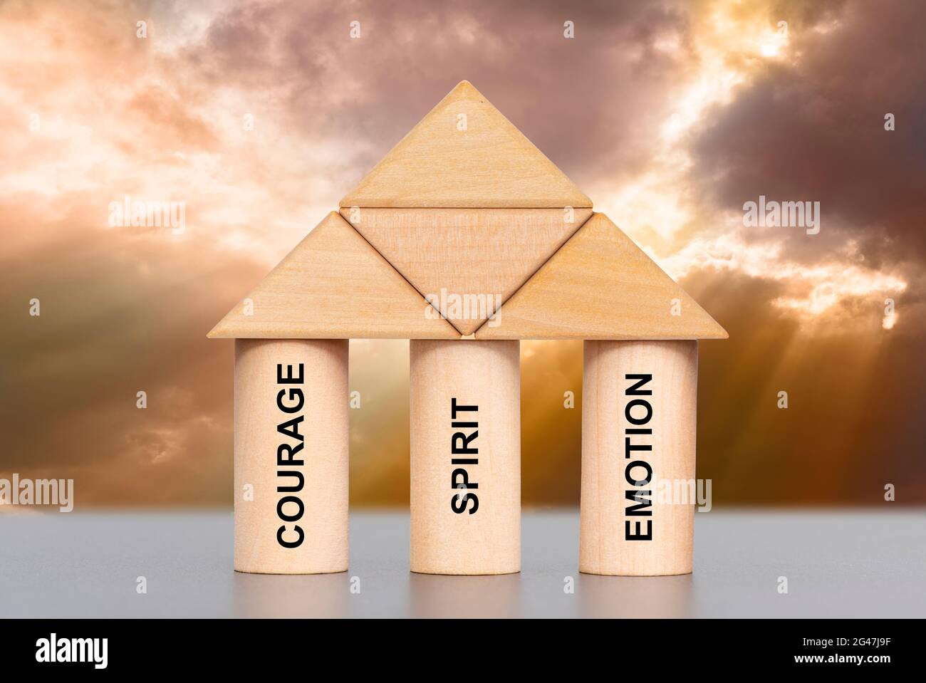 courage, spirit and emotion Stock Photo - Alamy