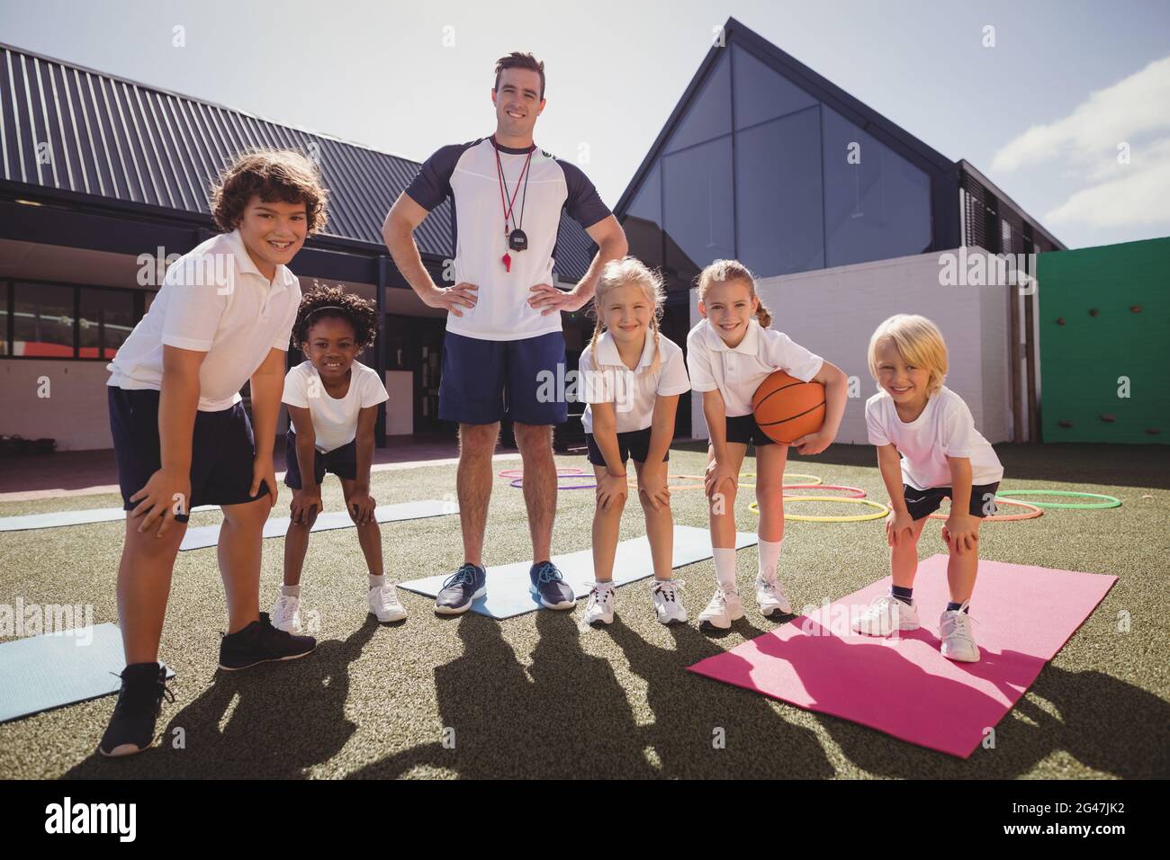 Happy coach hi-res stock photography and images - Alamy