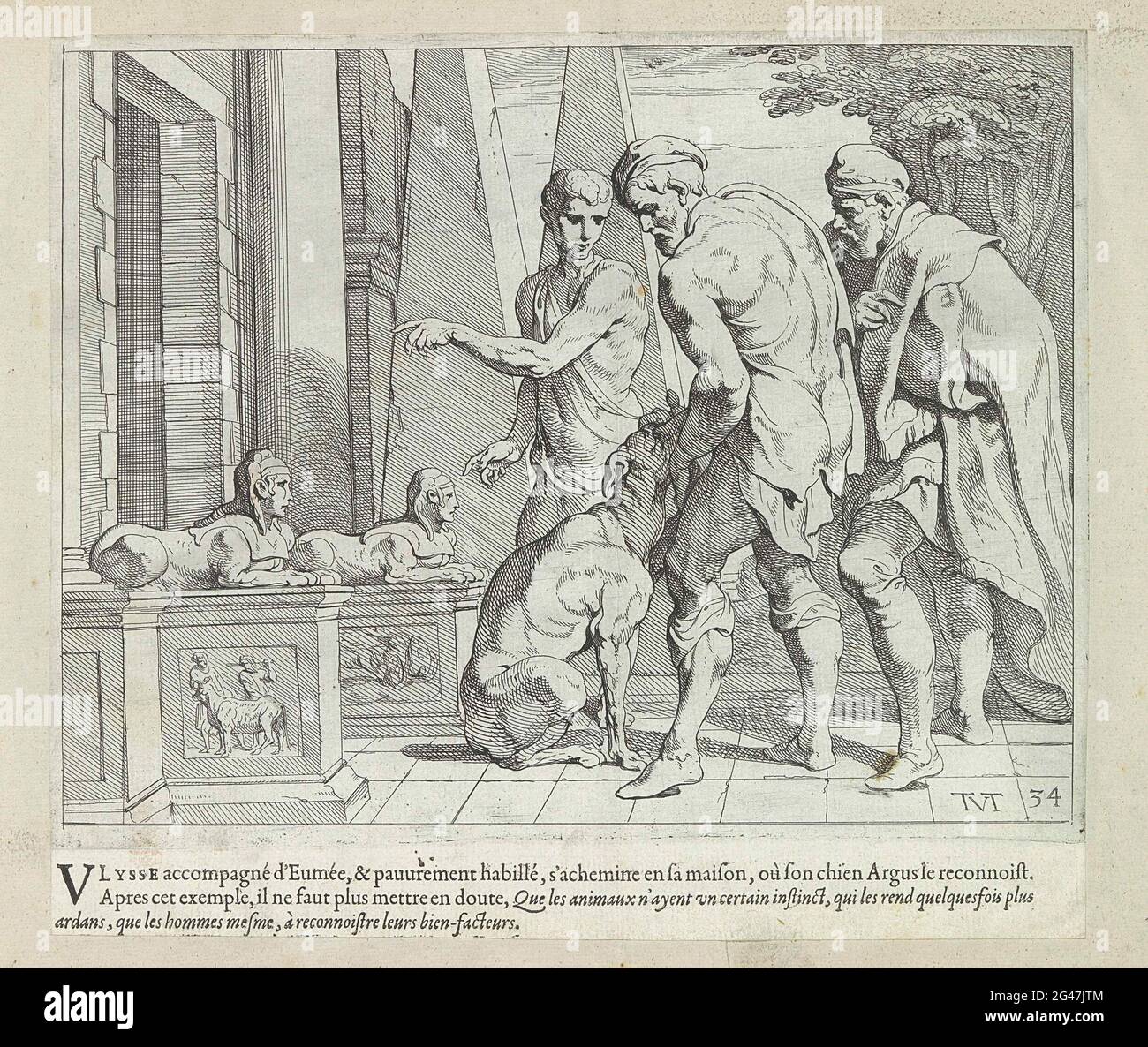 Odysseus And Telemachus Hugging