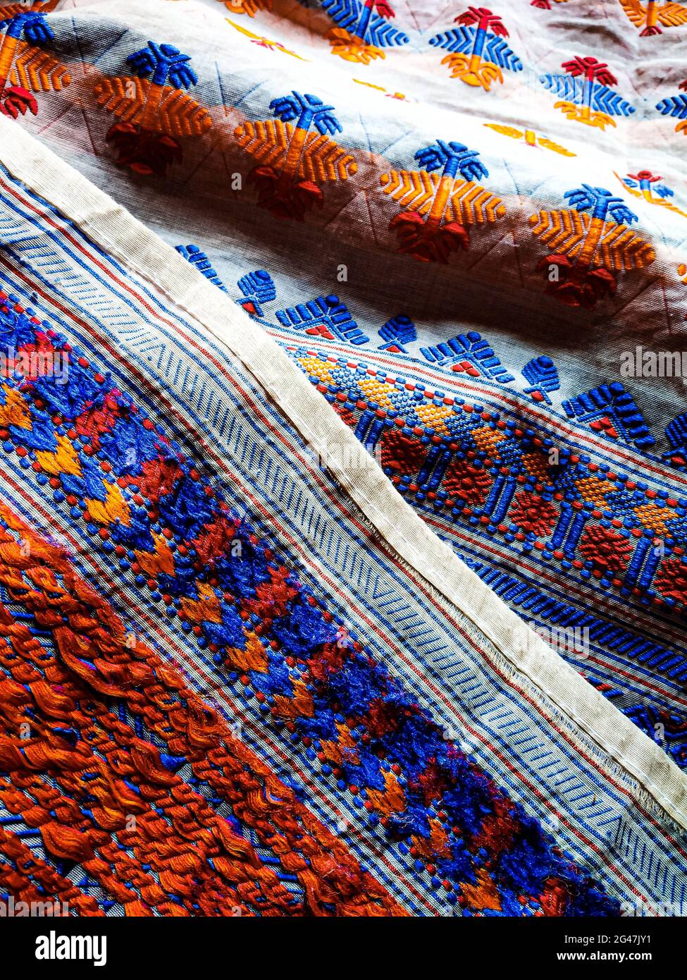 tribal pattern or ethnic pattern is used for assam motif design or muga ...