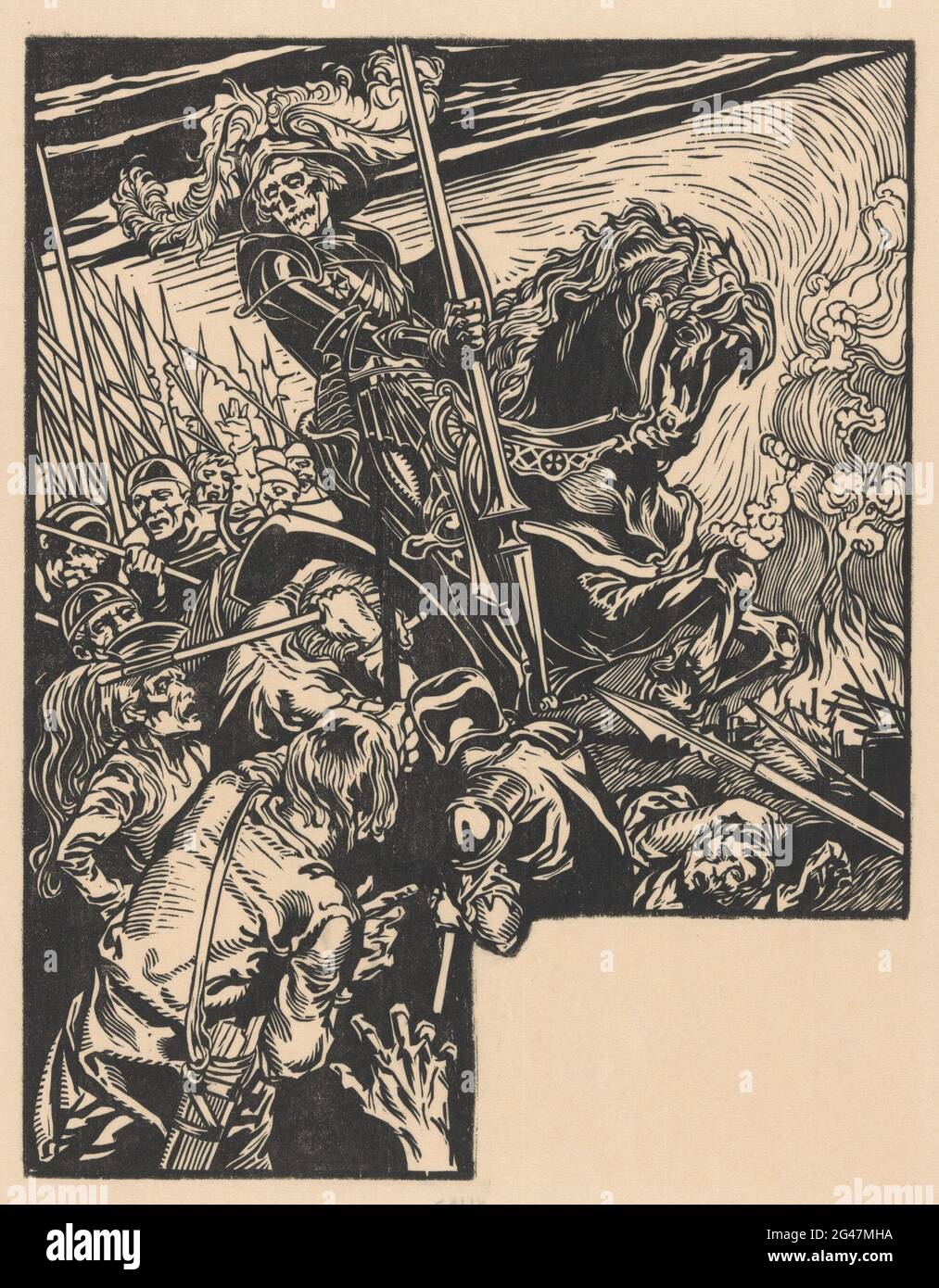 Death during a fight; Death in the battle. unfinished. Death, sitting ...