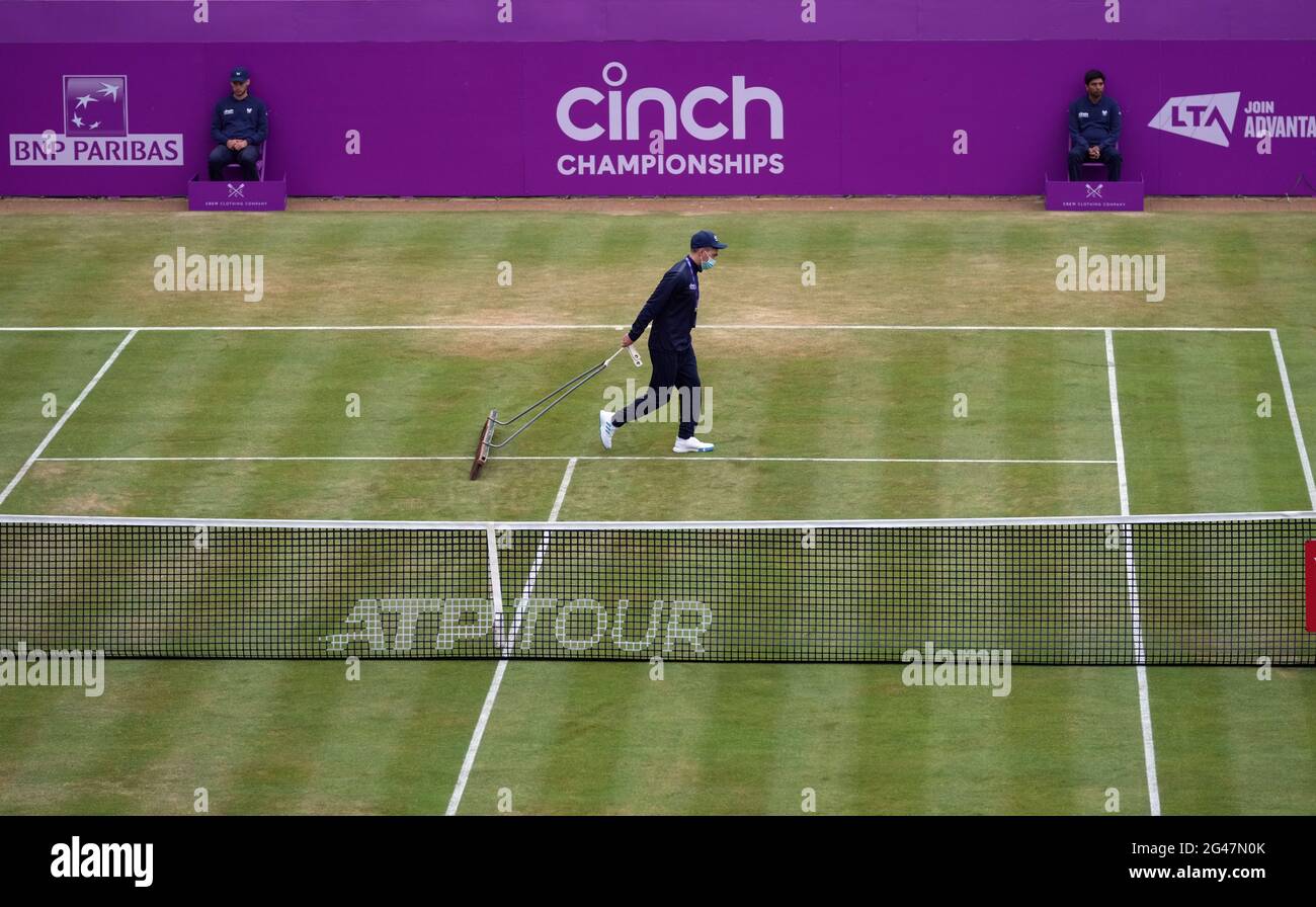 Queen's club tennis 2021 hi-res stock photography and images - Alamy