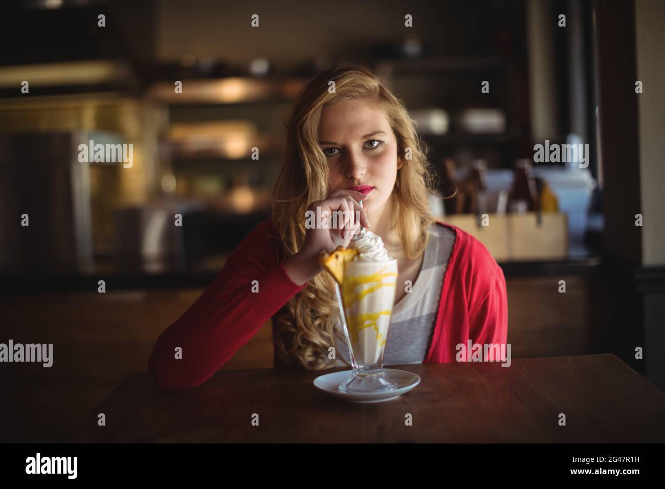 Real milkshake hi-res stock photography and images - Alamy