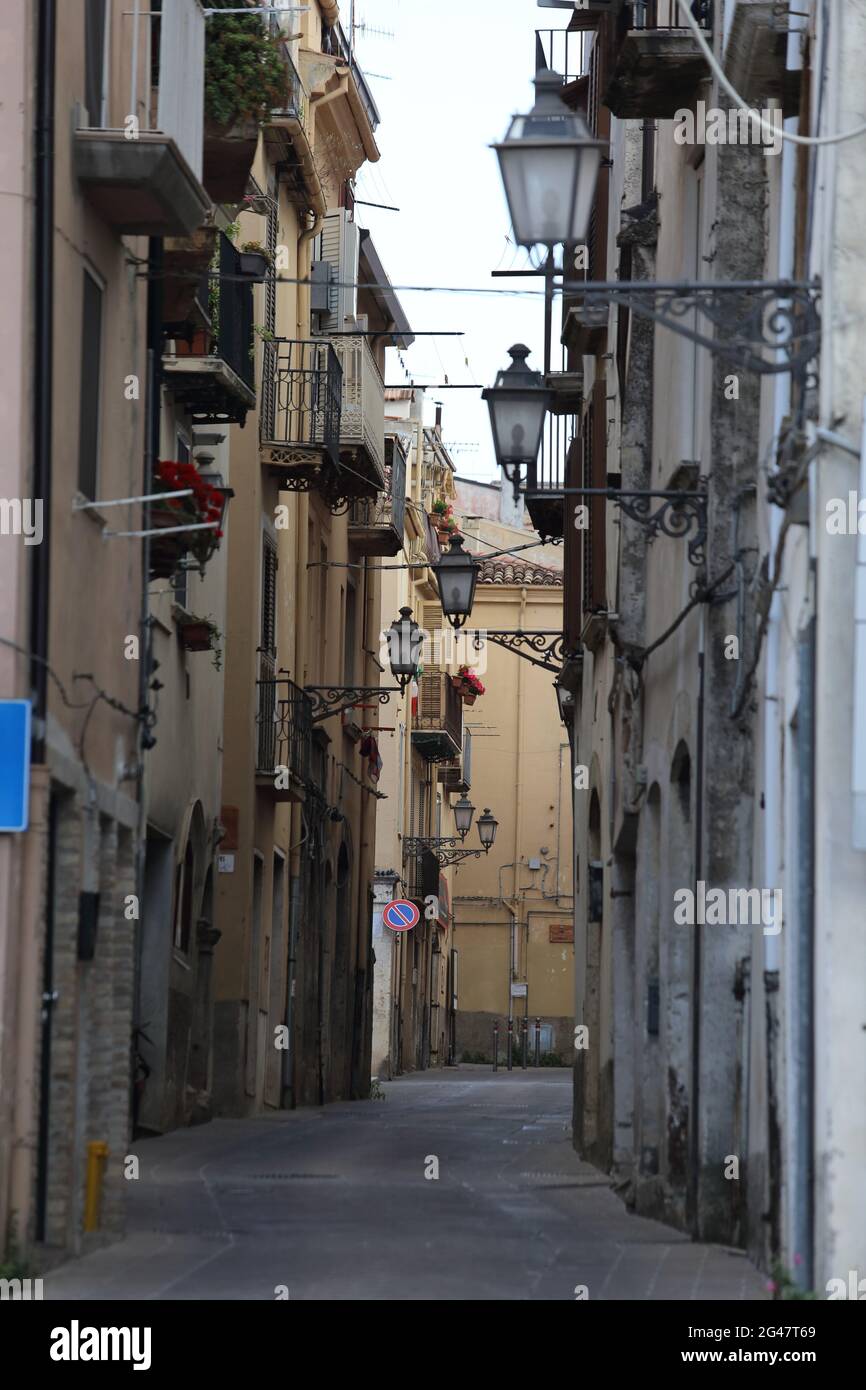 Corso marcelli and tower of cathedral hi-res stock photography and ...