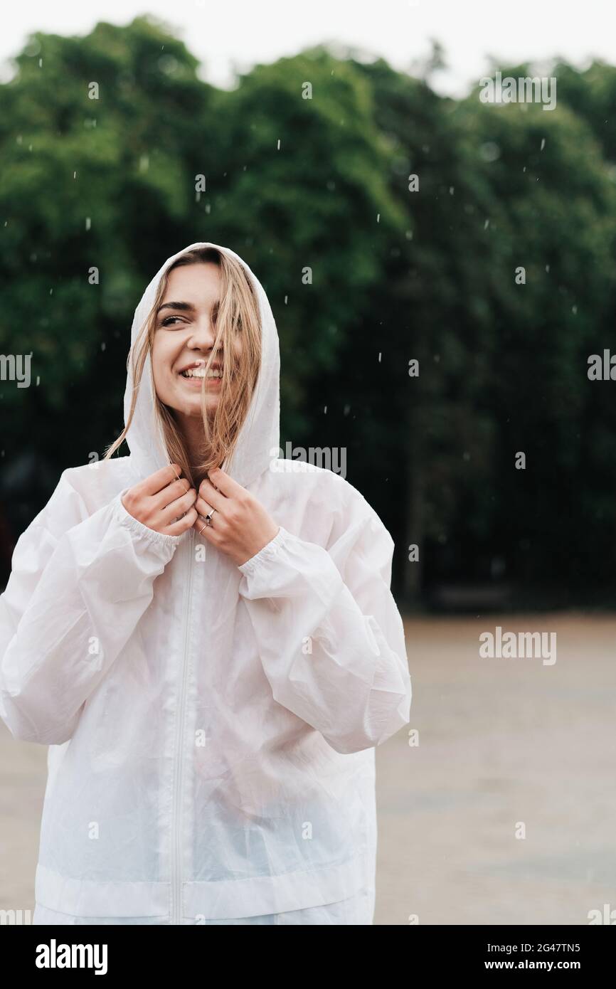 Rain cloak hi-res stock photography and images - Alamy