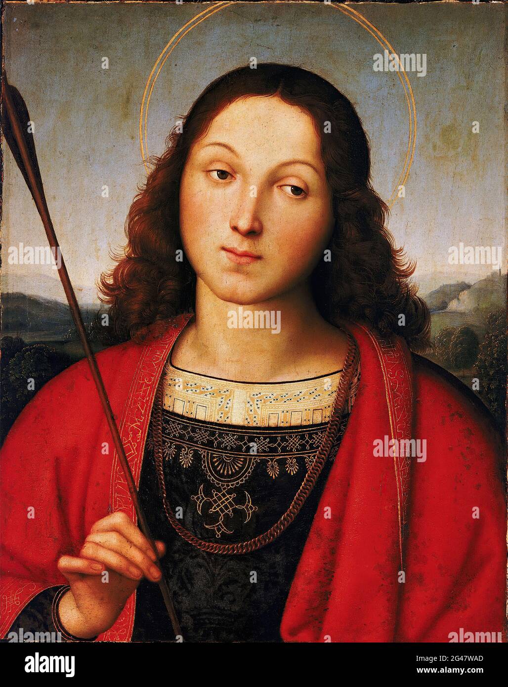 Raffaello Sanzio - Saint Sebastian Stock Photo - Alamy