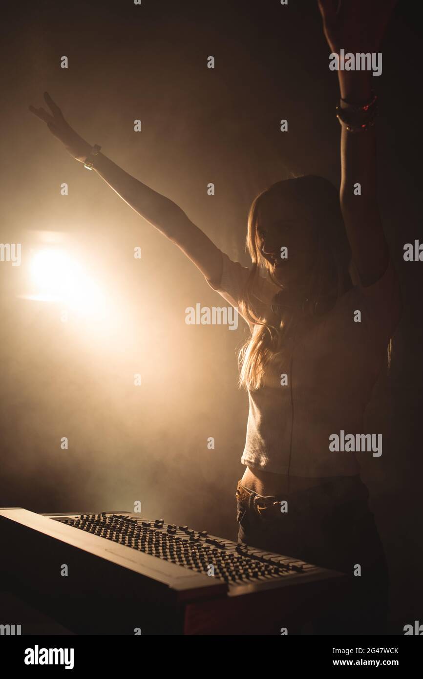 Enthusiastic performer hi-res stock photography and images - Alamy