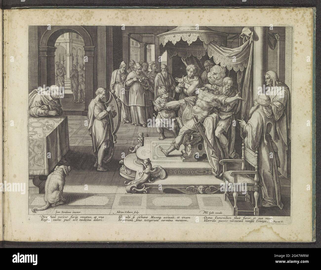 King david plays a harp hi-res stock photography and images - Alamy