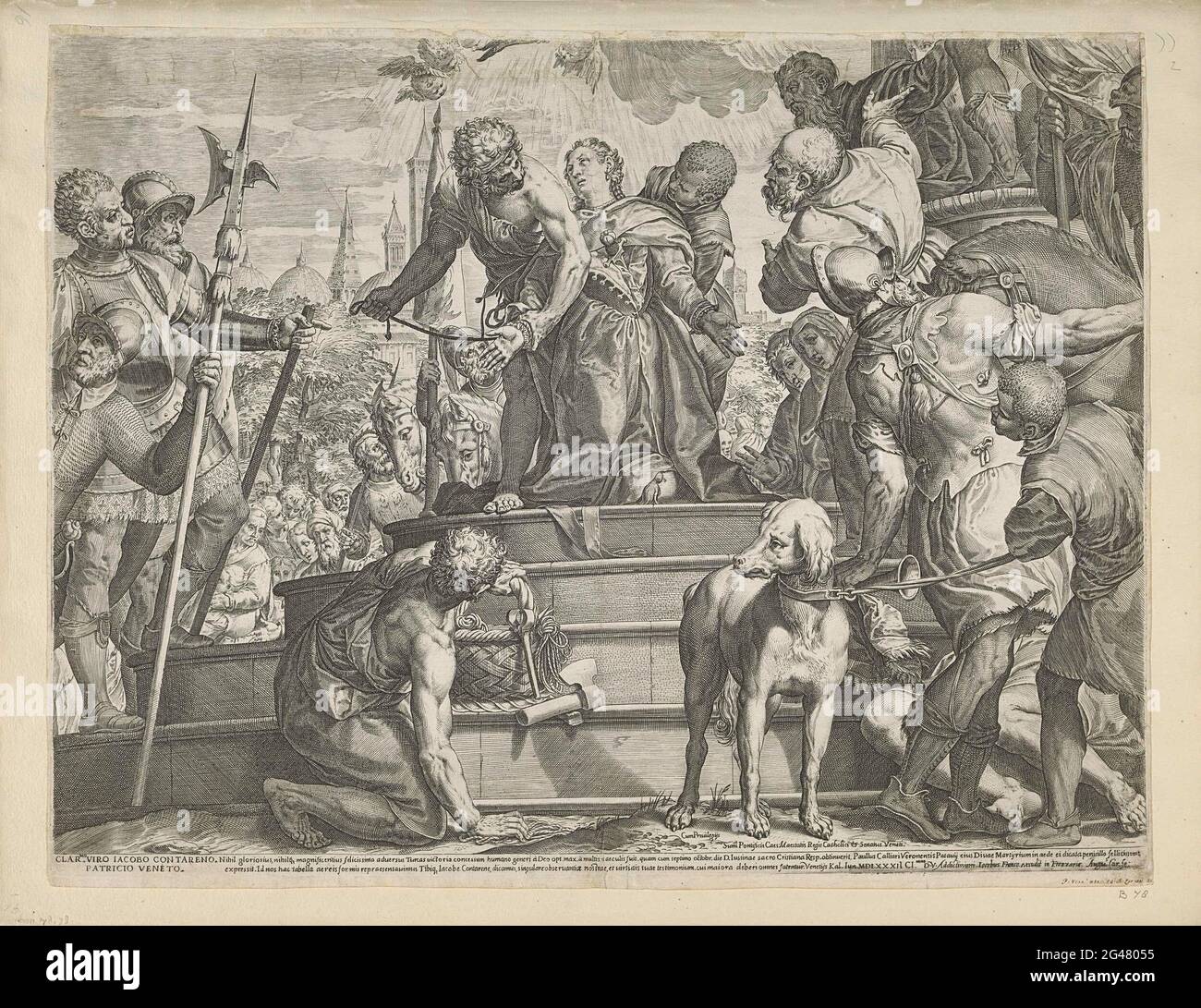 The martyrdom of saint justina hi-res stock photography and images - Alamy