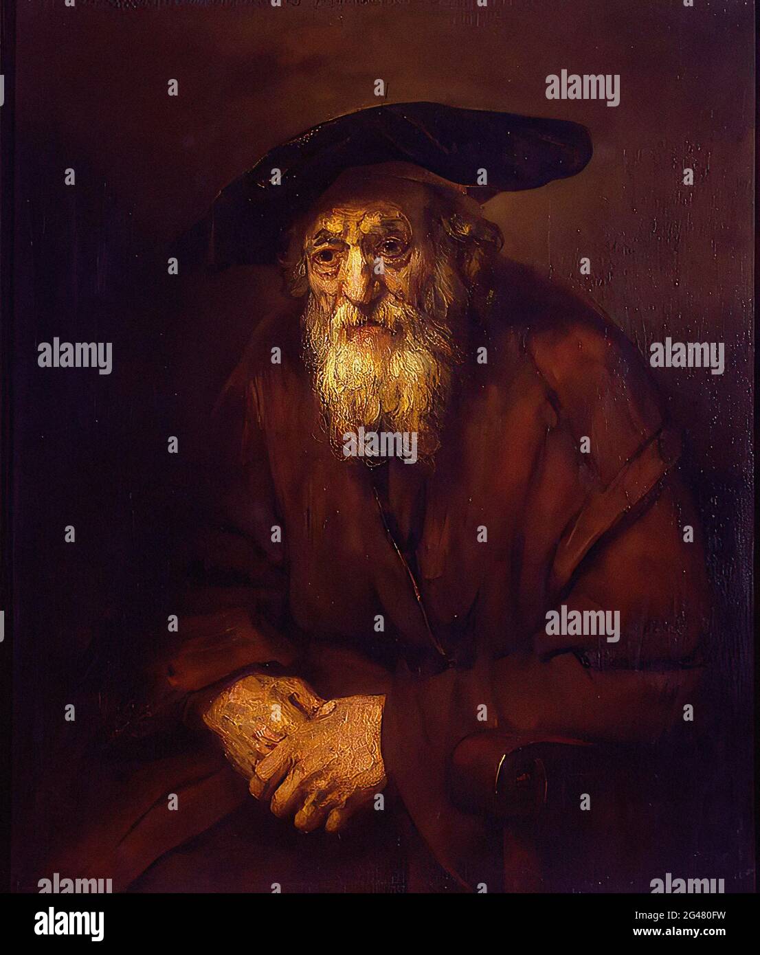 Rembrandt van rijn jew hi-res stock photography and images - Alamy