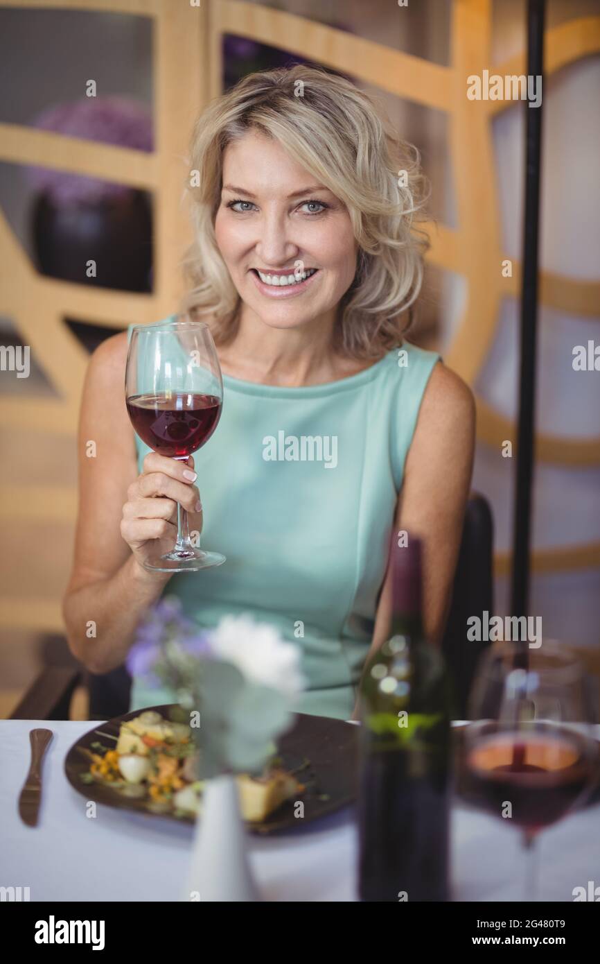 Elegant mature woman celebrating hi-res stock photography and images ...