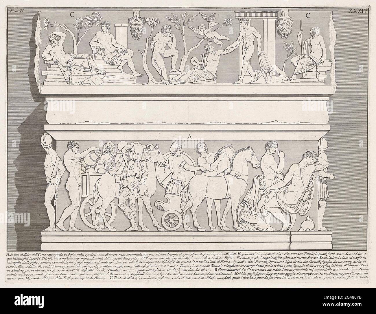 Sarcophagus of Emperor Severus Alexander and his mother Julia Avita ...