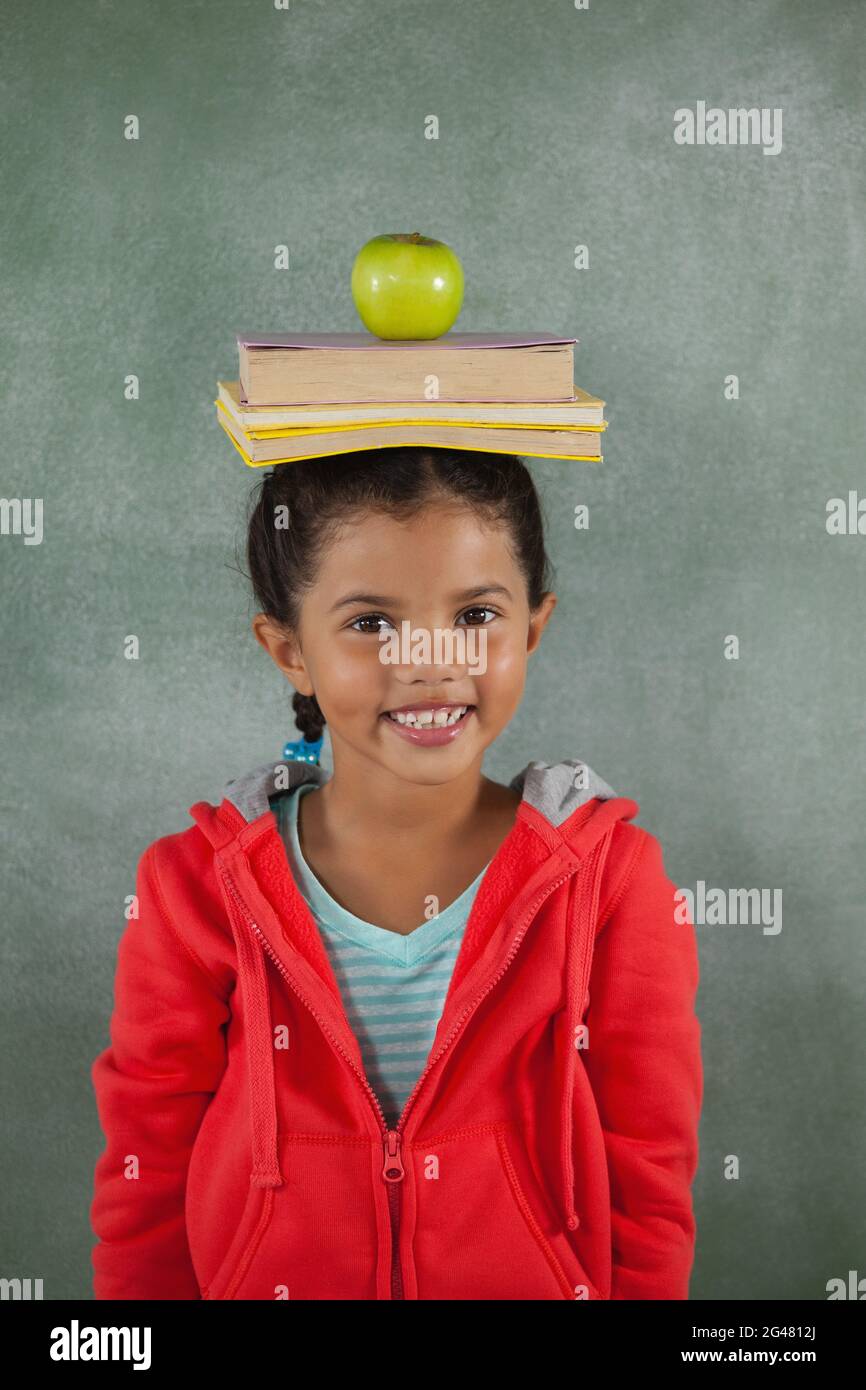 Balancing on apple hi-res stock photography and images - Alamy