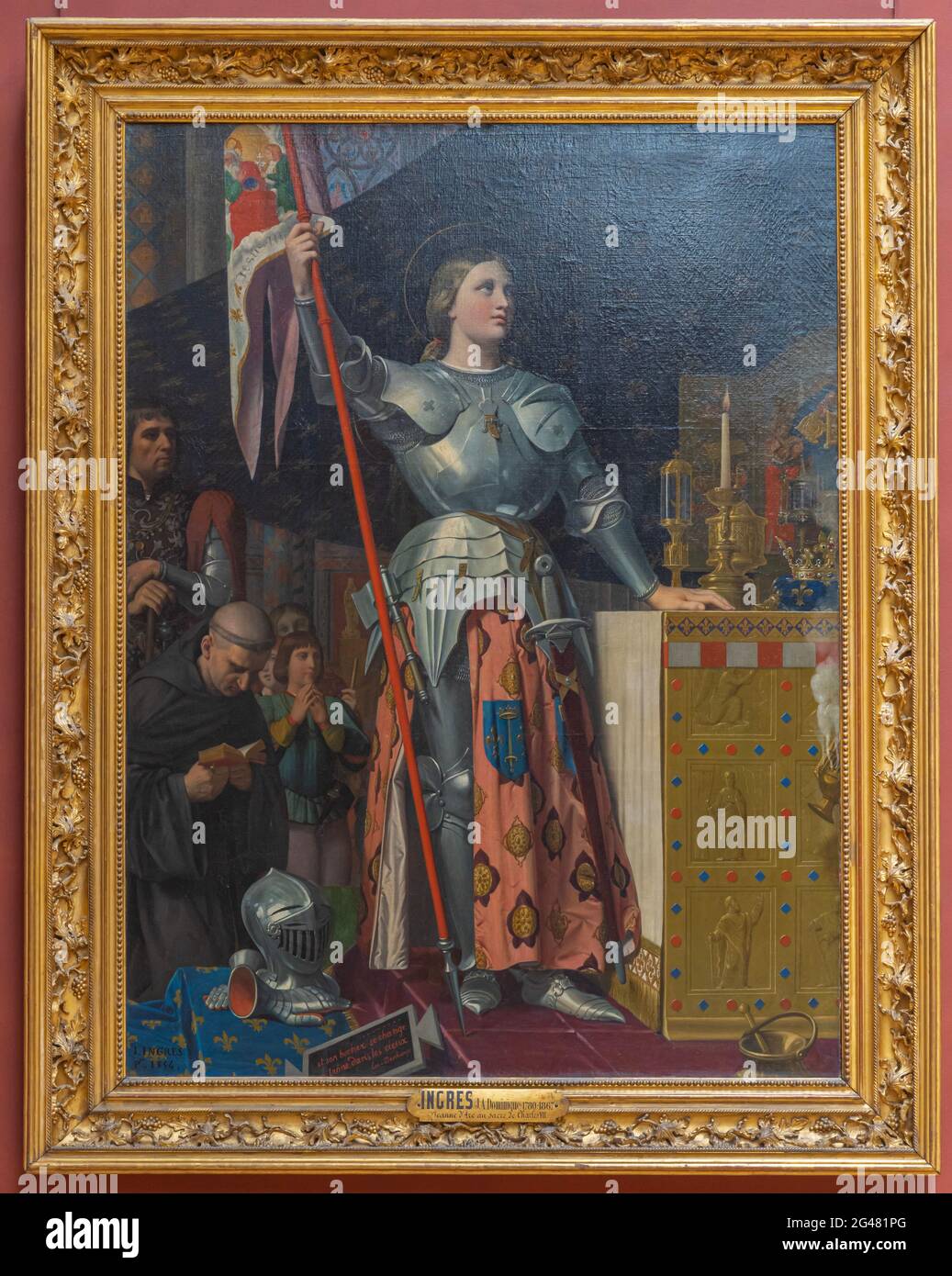 Joan Of Arc Painting Louvre