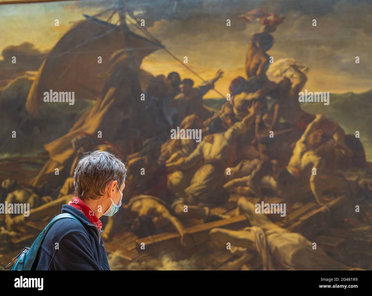 The Raft Of The Medusa Louvre