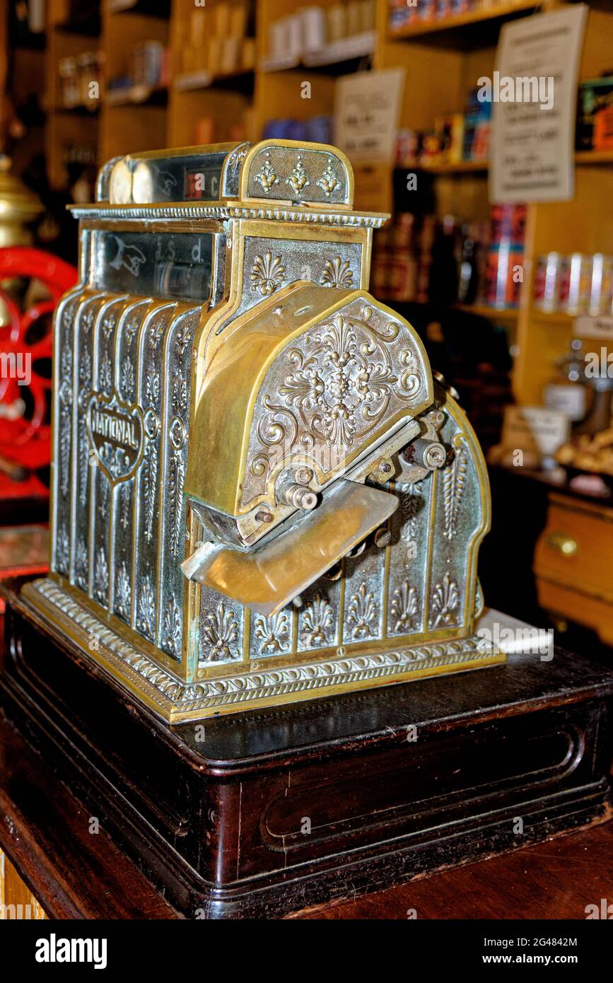 Buttons Old Fashioned Cashier High Resolution Stock Photography and ...