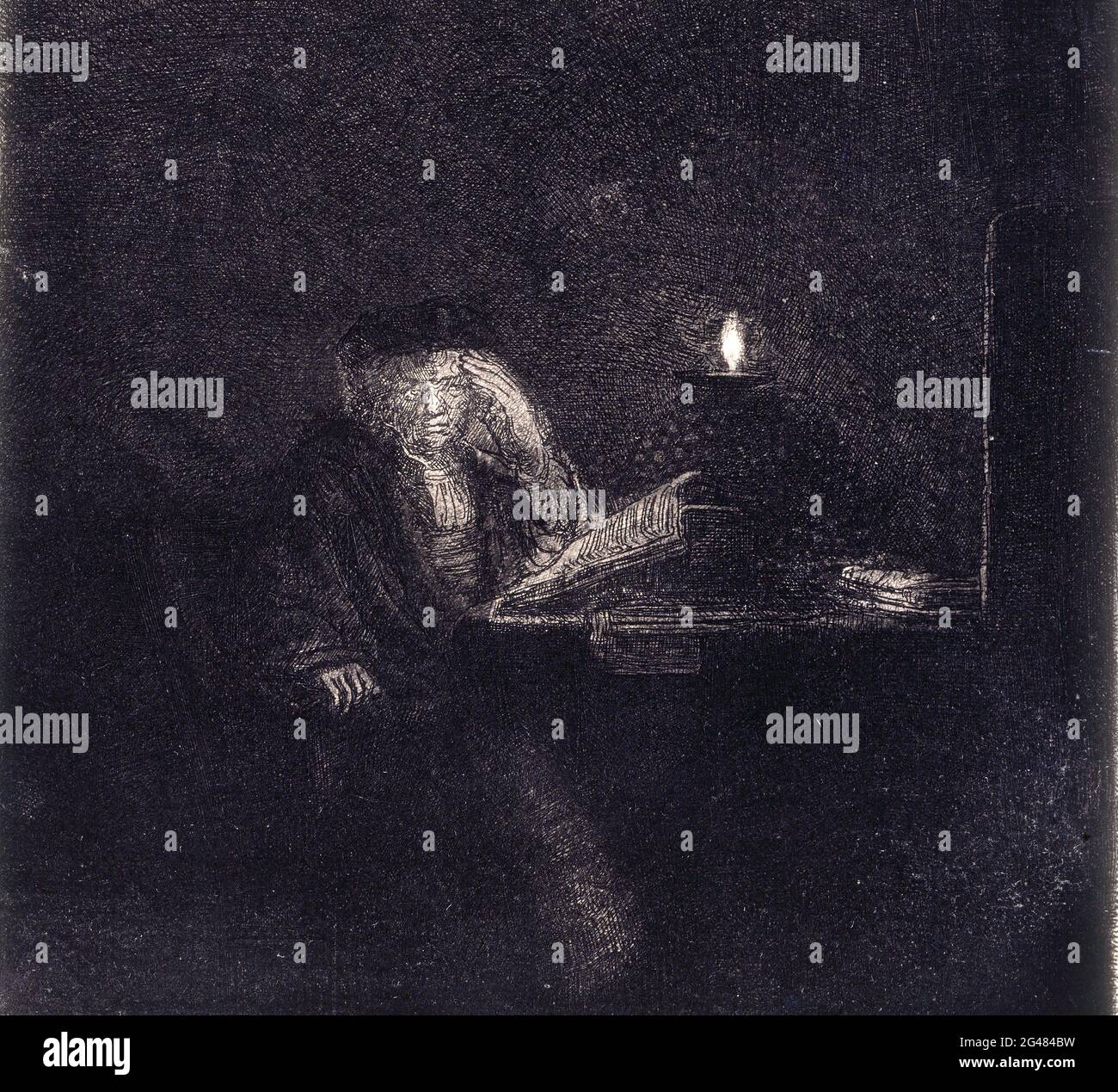 Rembrandt van rijn student hi-res stock photography and images - Alamy