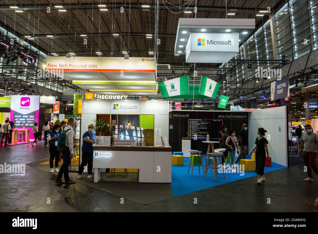 Microsoft Stand - 5th Edition Viva Technology. VivaTech 2021 is the ...