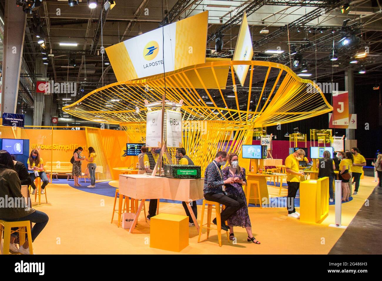 La Poste Stand - 5th Edition Viva Technology. VivaTech 2021 is the ...