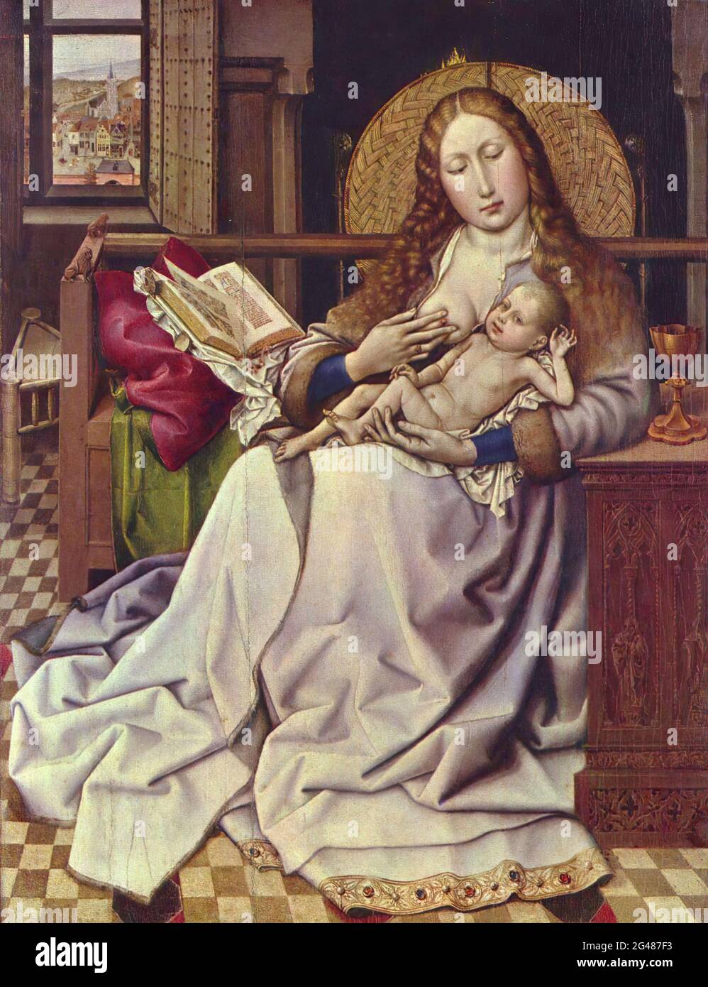 Robert campin virgin hi-res stock photography and images - Alamy