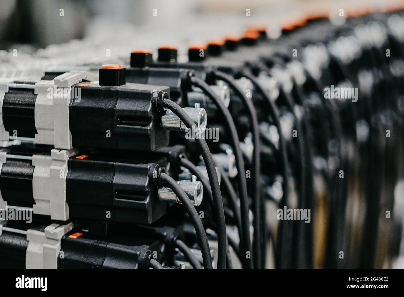 Closeup shot of welding films at a factory Stock Photo - Alamy