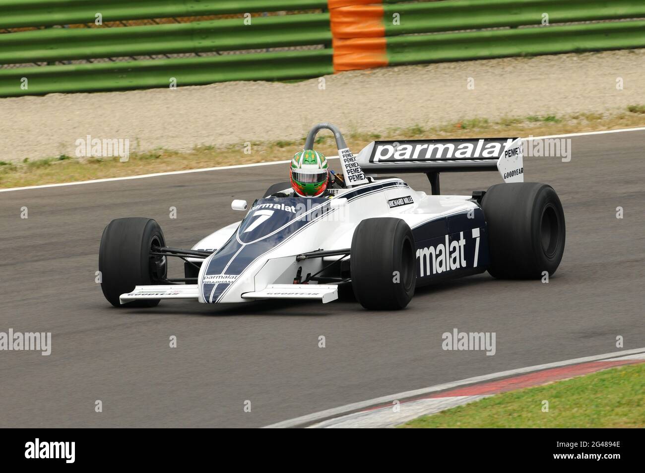 Art & Collectibles Black & White Vintage Brabham BMW Turbo Racing Car ...