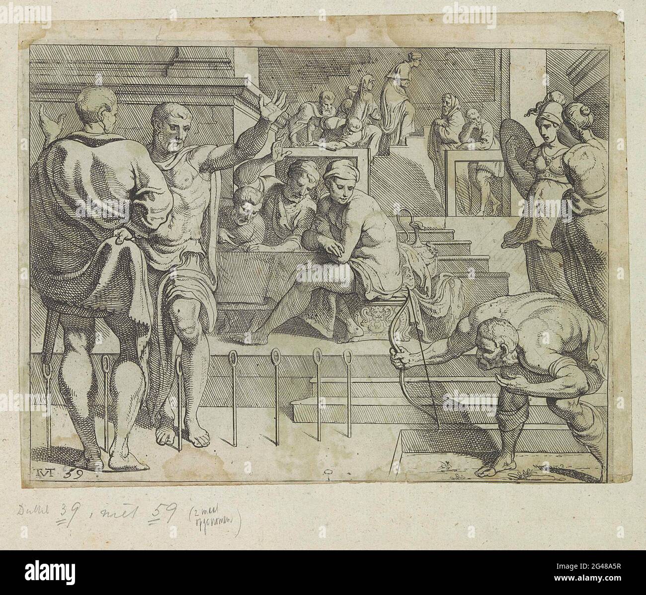 Odysseus And The Archery Contest