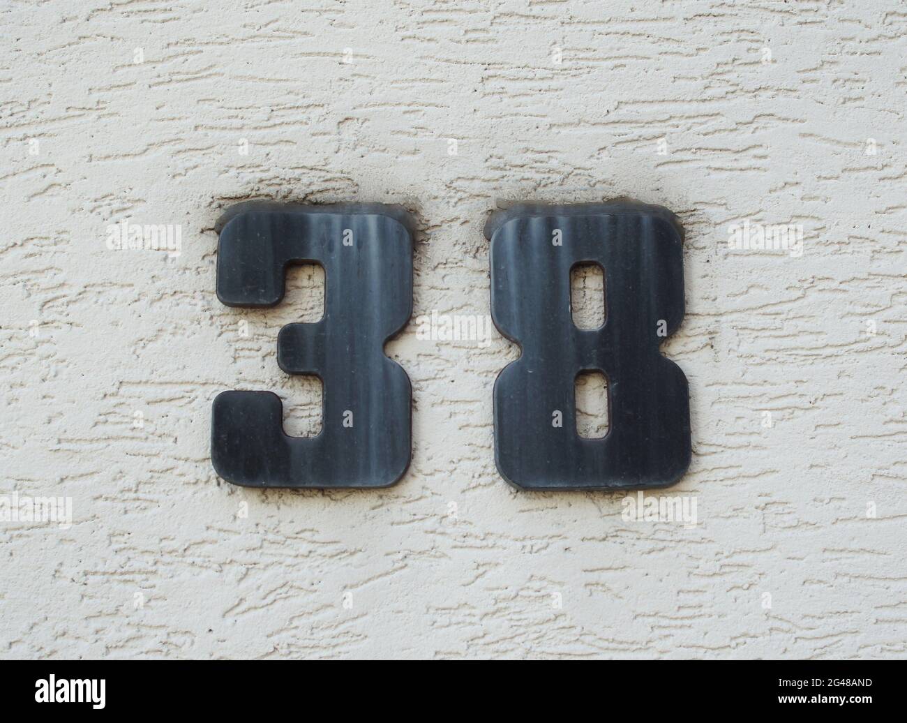 House number 38 hi-res stock photography and images - Alamy