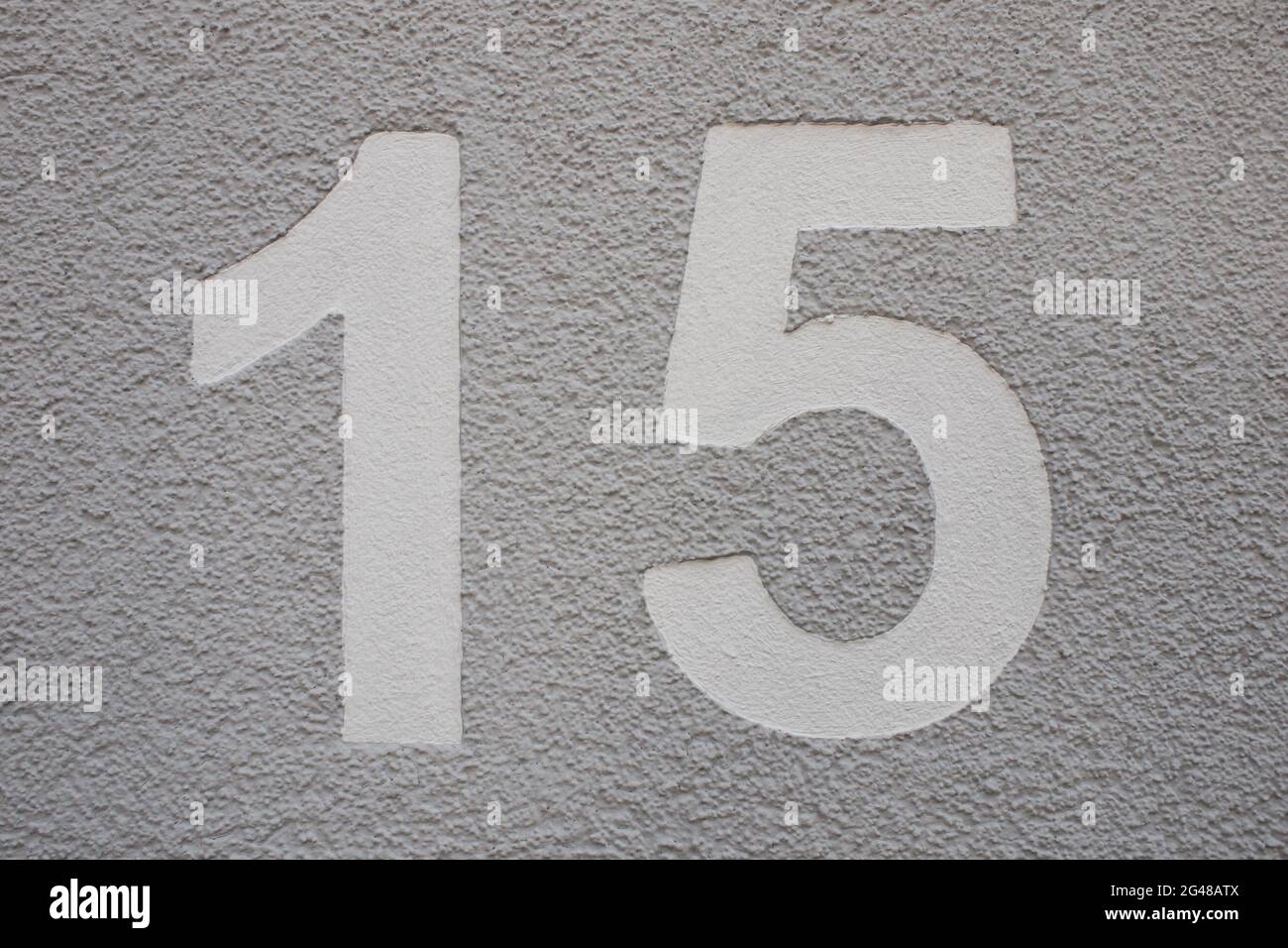 House number 15 hi-res stock photography and images - Alamy