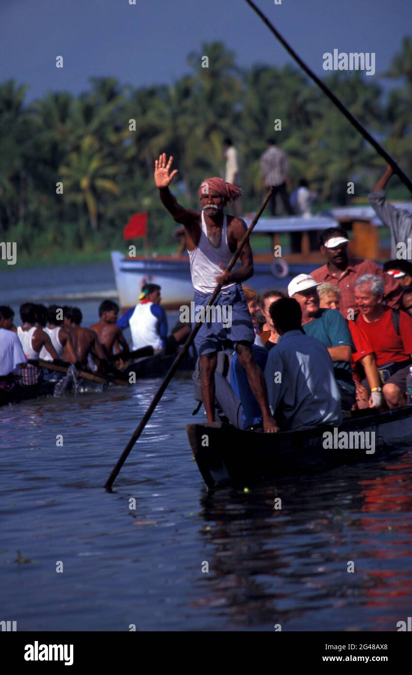 Nehru Trophy Boat Race, Punnamada Lake , Alappuzha, Kerala, India Stock ...