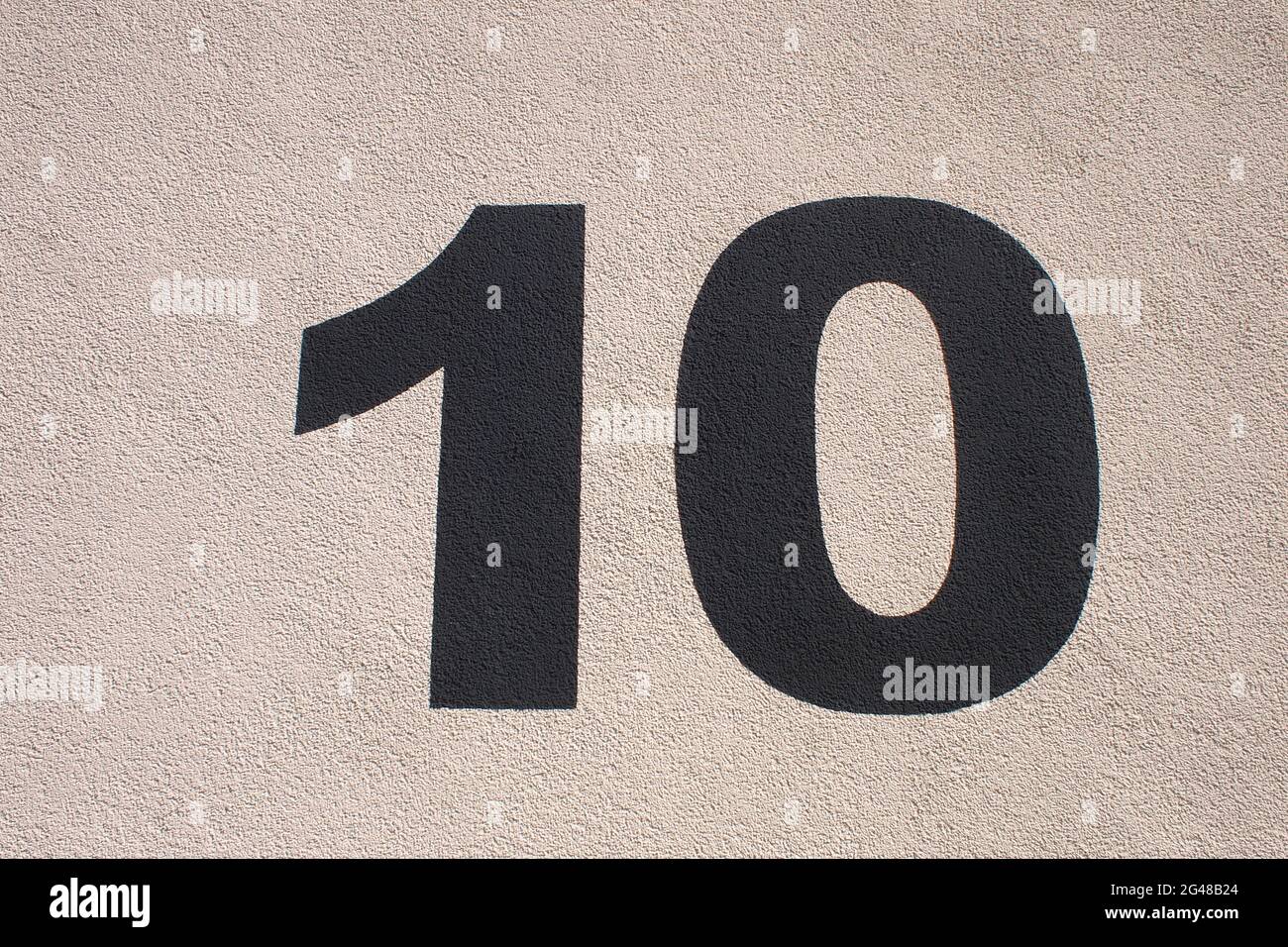 Number 10 stone hi-res stock photography and images - Alamy