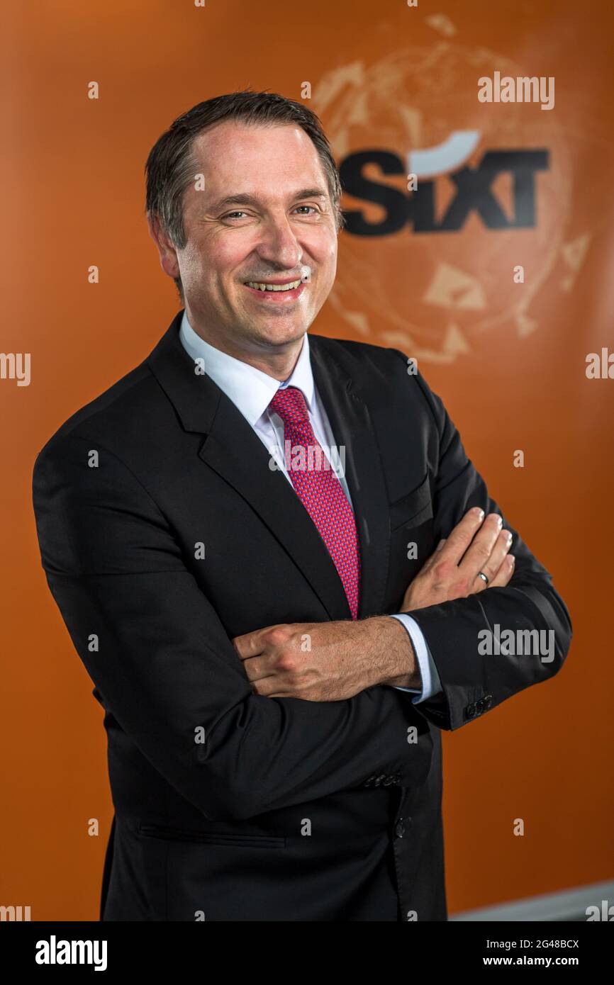 Pullach, Germany. 15th June, 2021. Nico Gabriel, area "Sixt X", stands ...