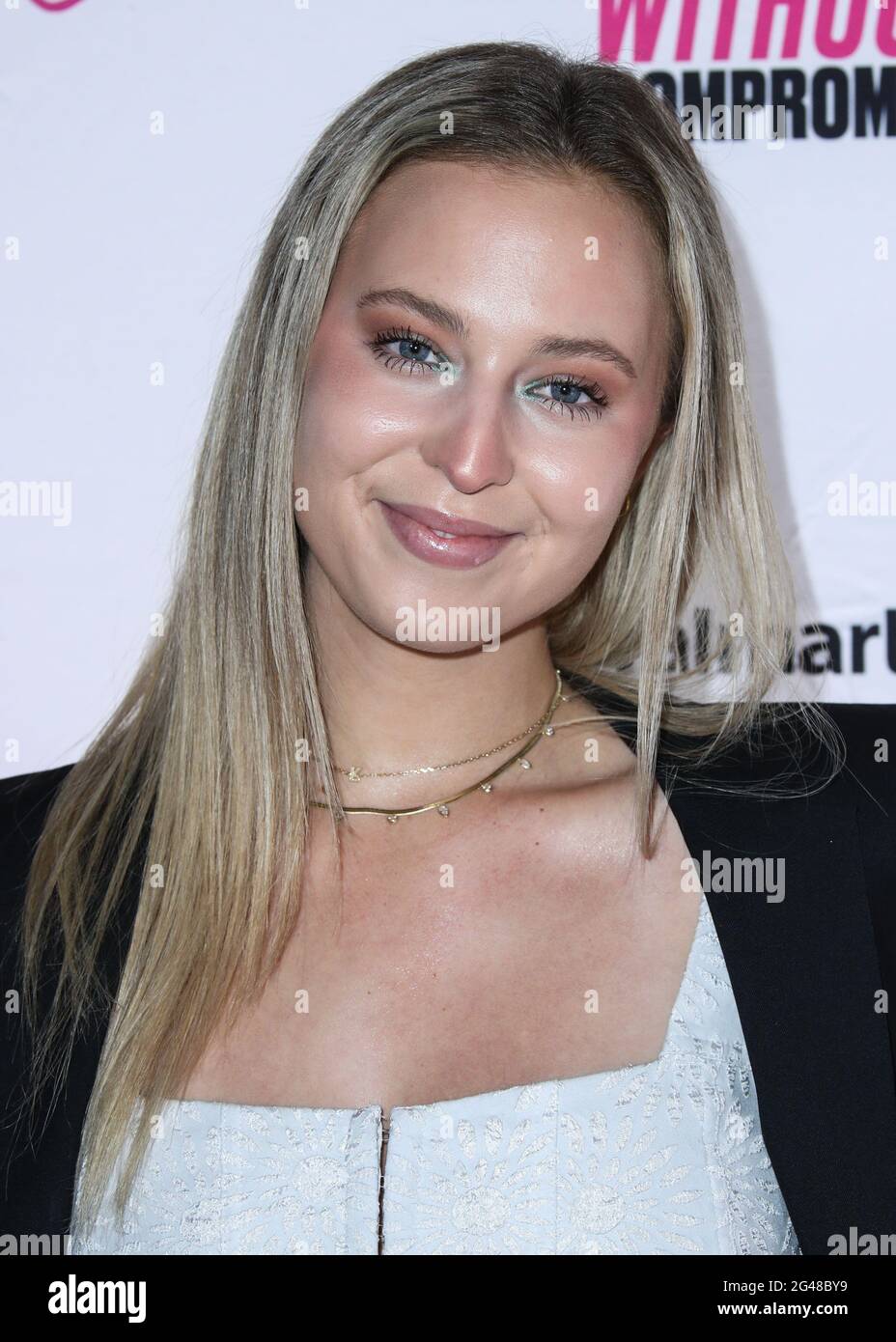 WEST HOLLYWOOD, LOS ANGELES, CALIFORNIA, USA - JUNE 18: Reagan Yorke ...