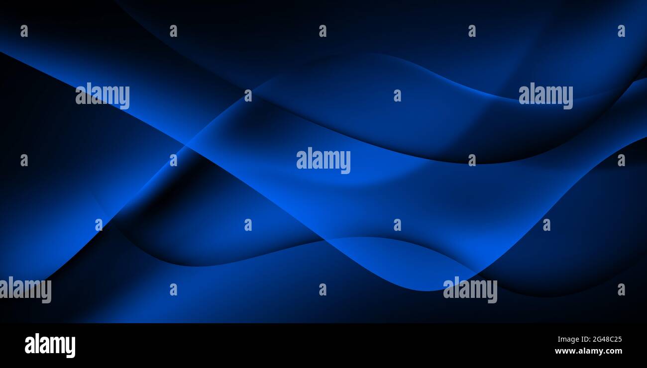 Beautiful and Elegant Blue Modern Abstract Background Wallpaper Design ...