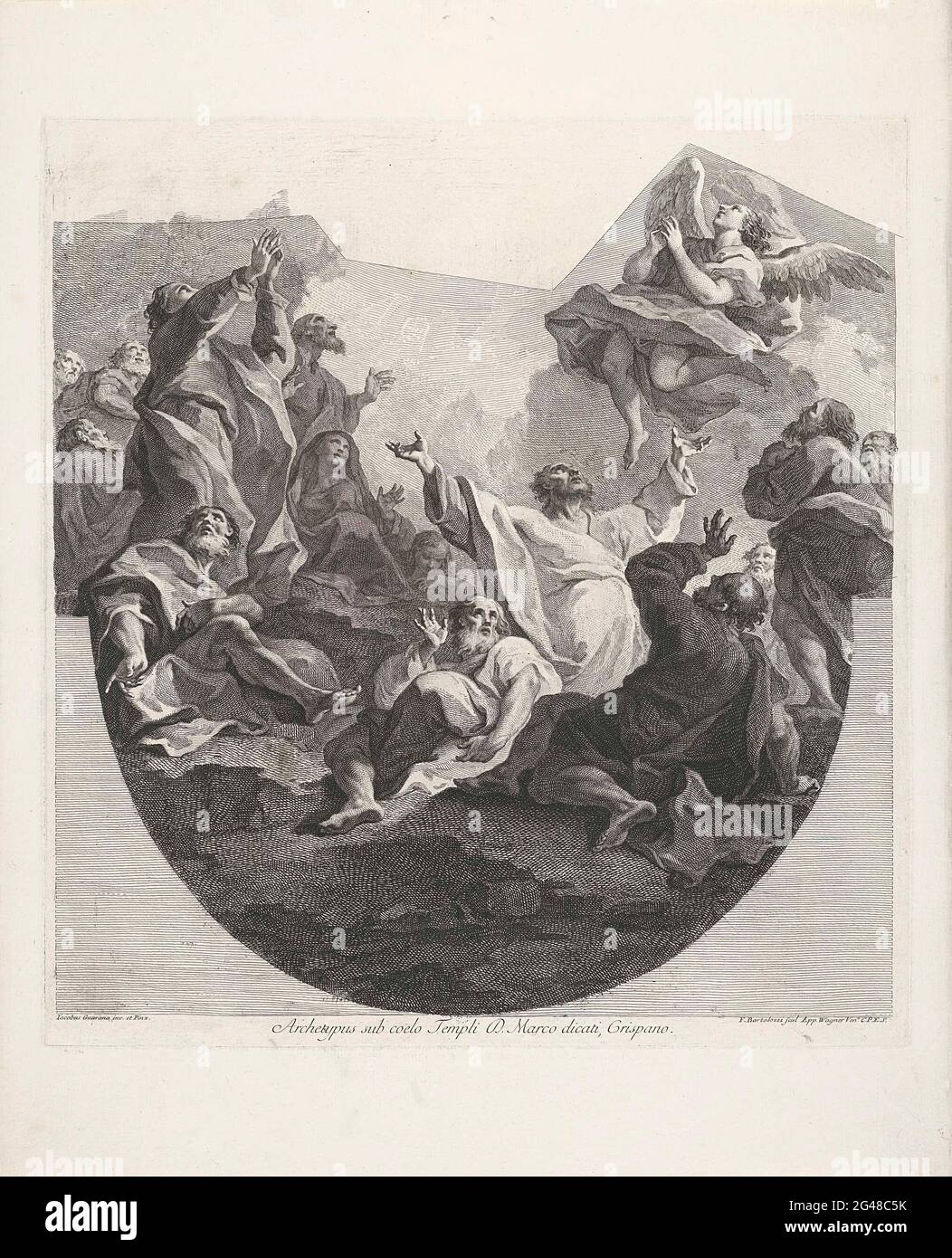 Ascension of Christ; Archetypus Sub Coelo Templi D. Marco Dicati ...