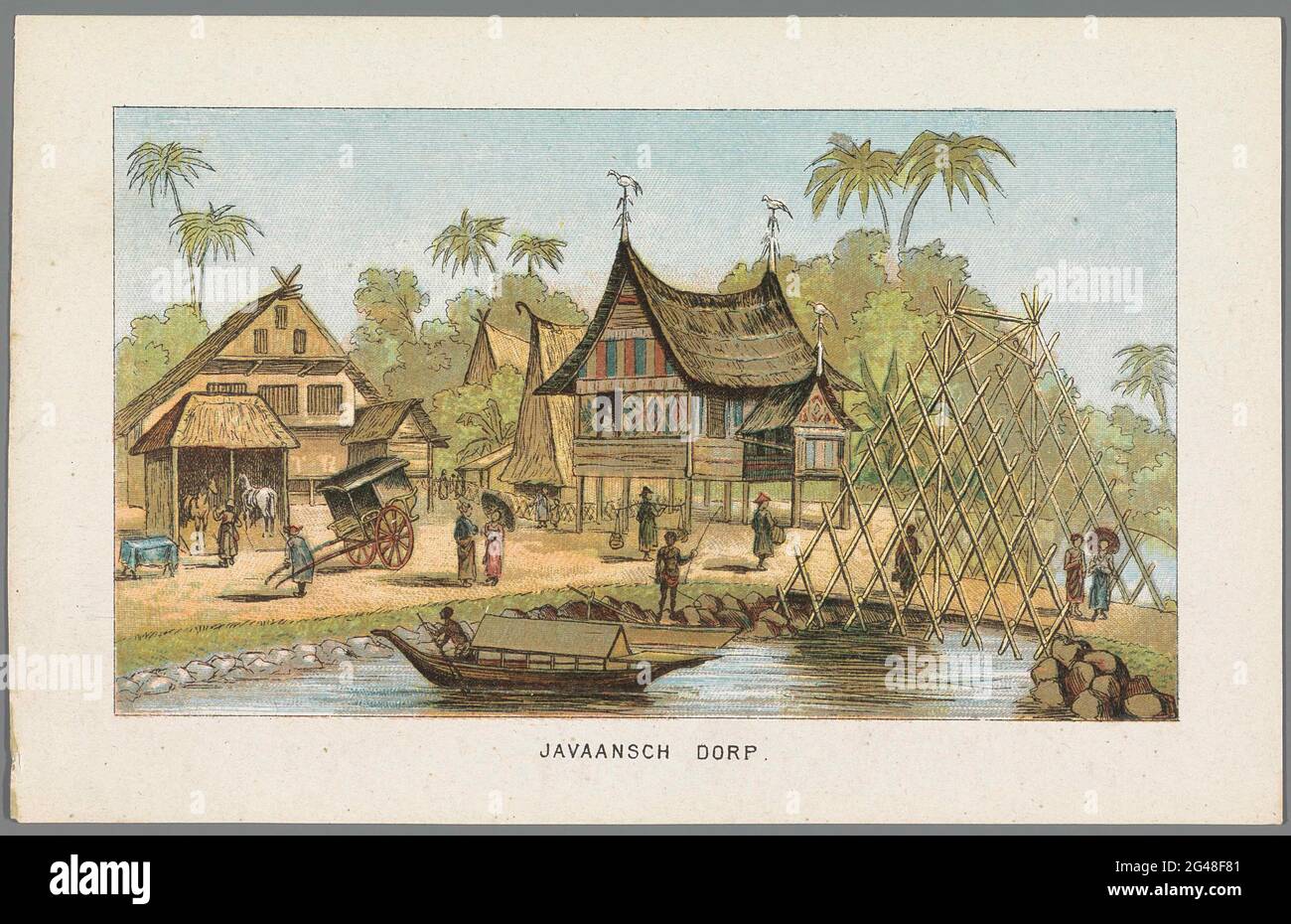 1883 javanese village hi-res stock photography and images - Alamy