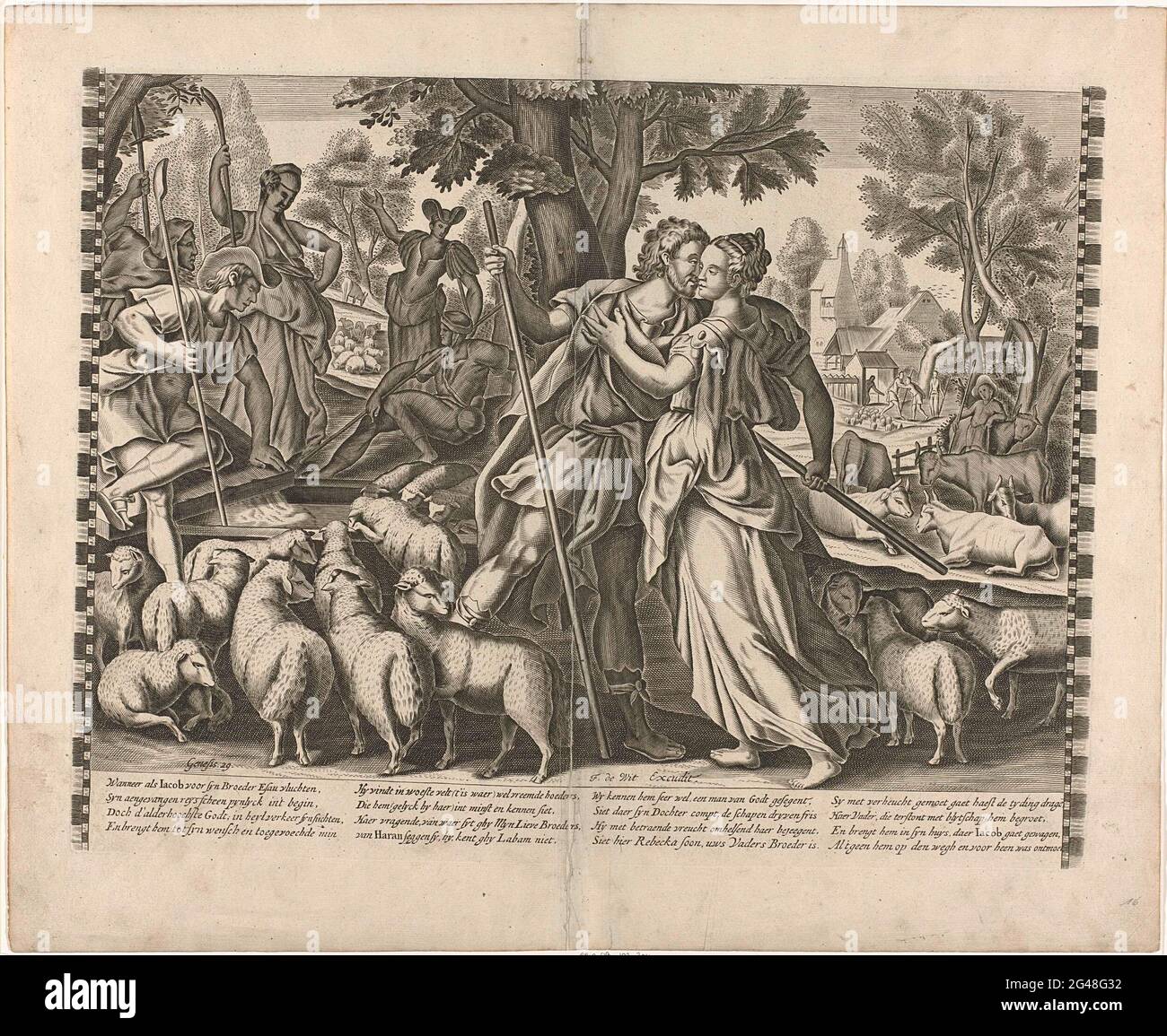 Jacob embraces rachel hi-res stock photography and images - Alamy