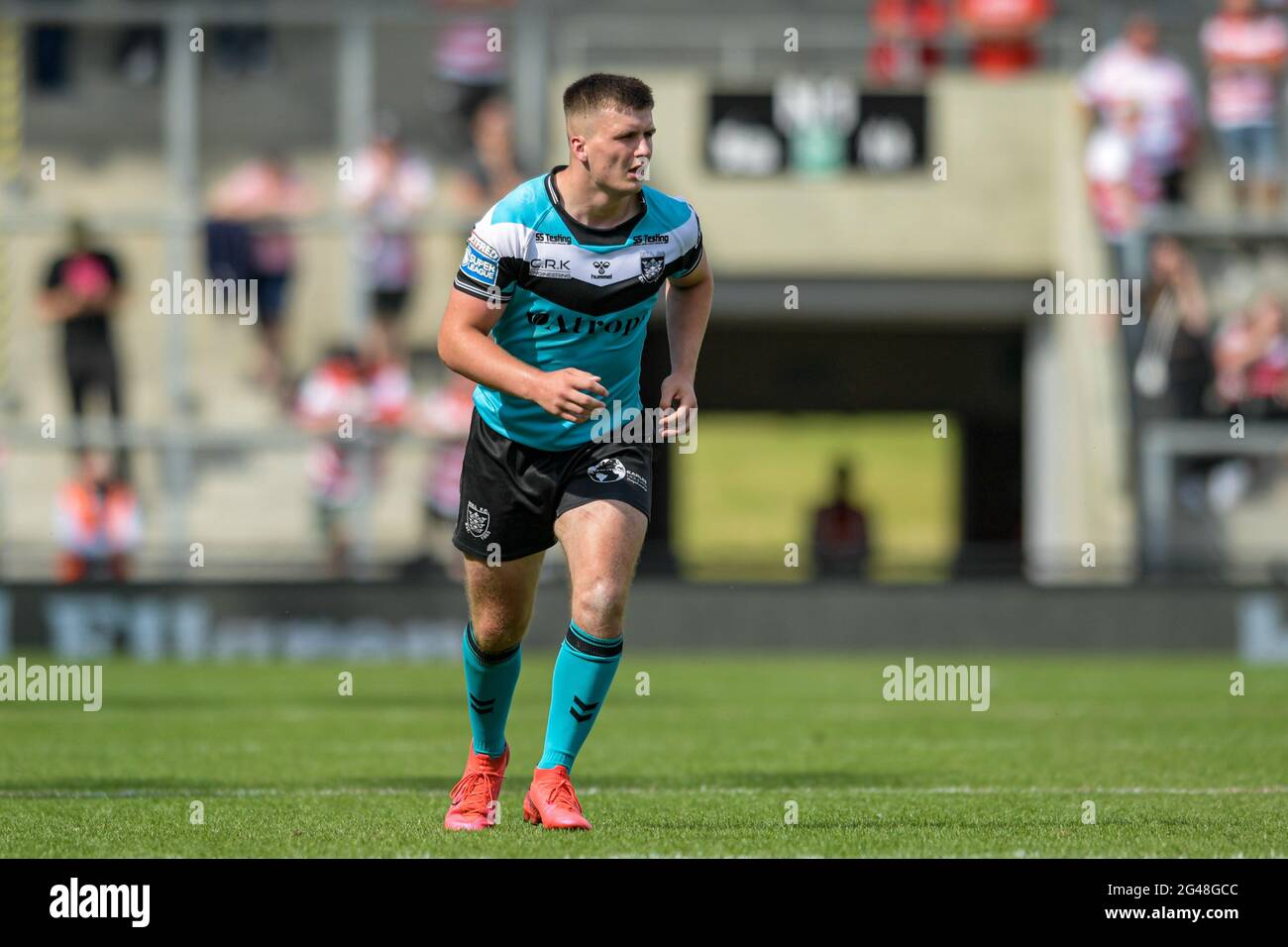 Connor Wynne (23) of Hull FC in action during the game Stock Photo - Alamy