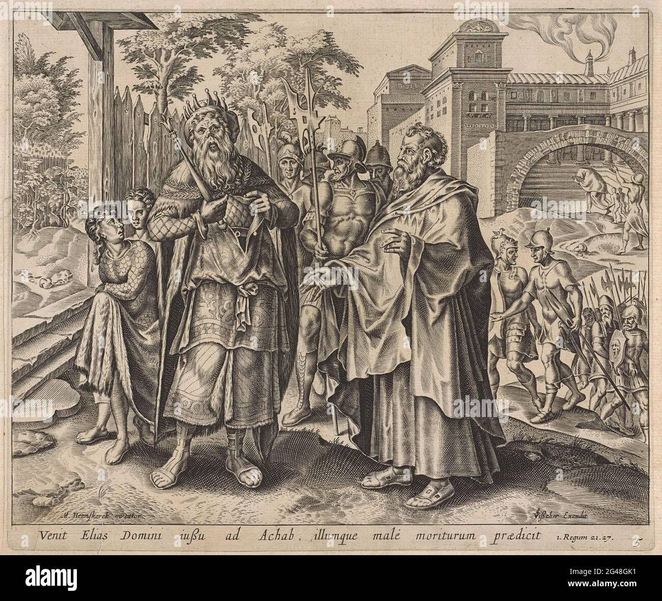 Ahab shows repentance after the curse of Elijah. Elijah spends a curse ...