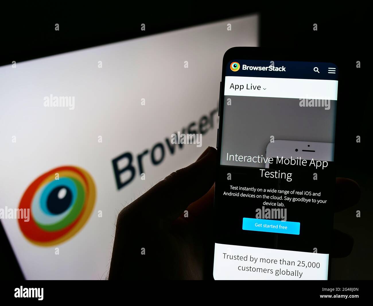 Browserstack logo hi-res stock photography and images - Alamy