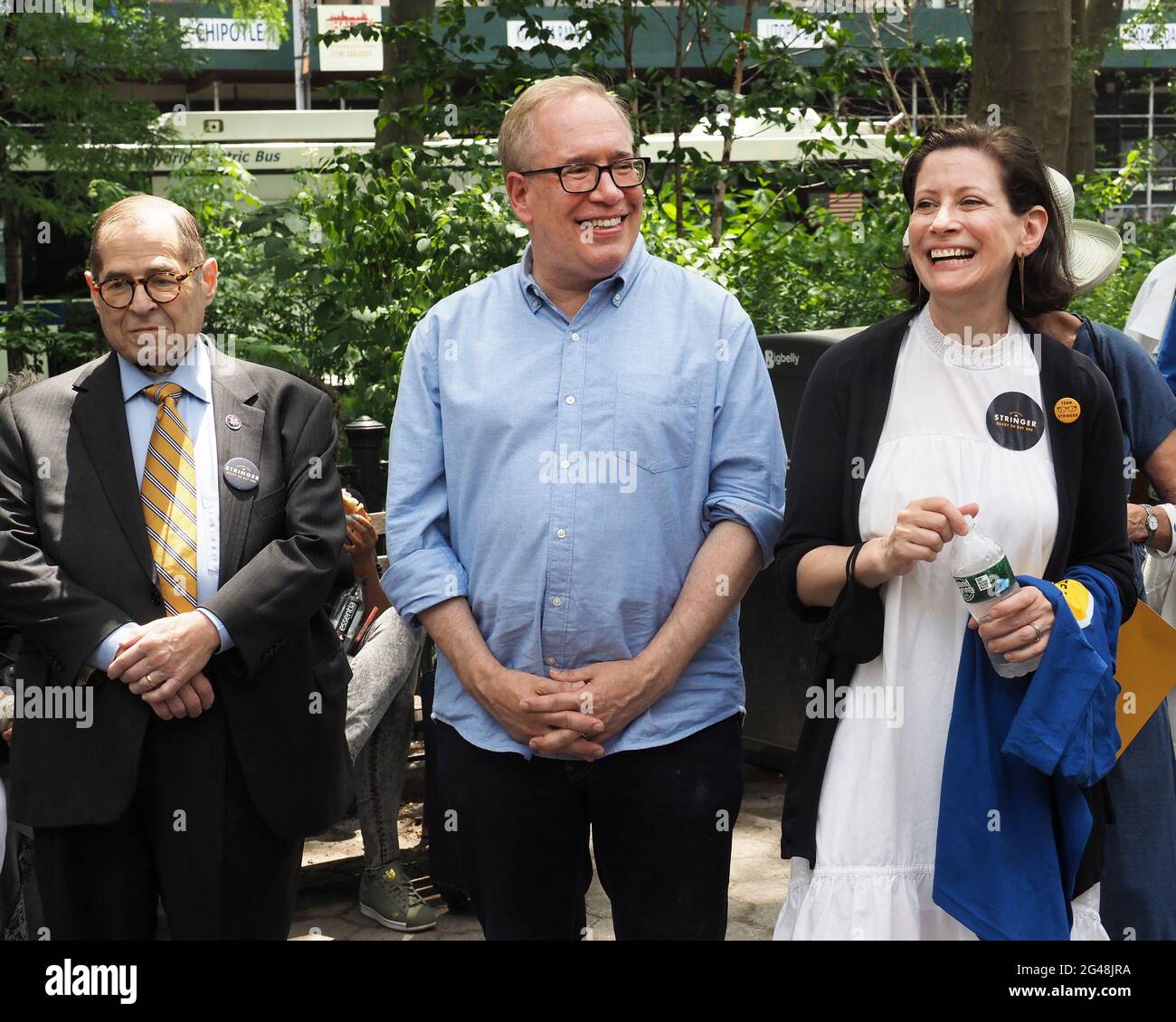 New York, New York, USA. 19th June, 2021. Jerry Nadler joins New York ...